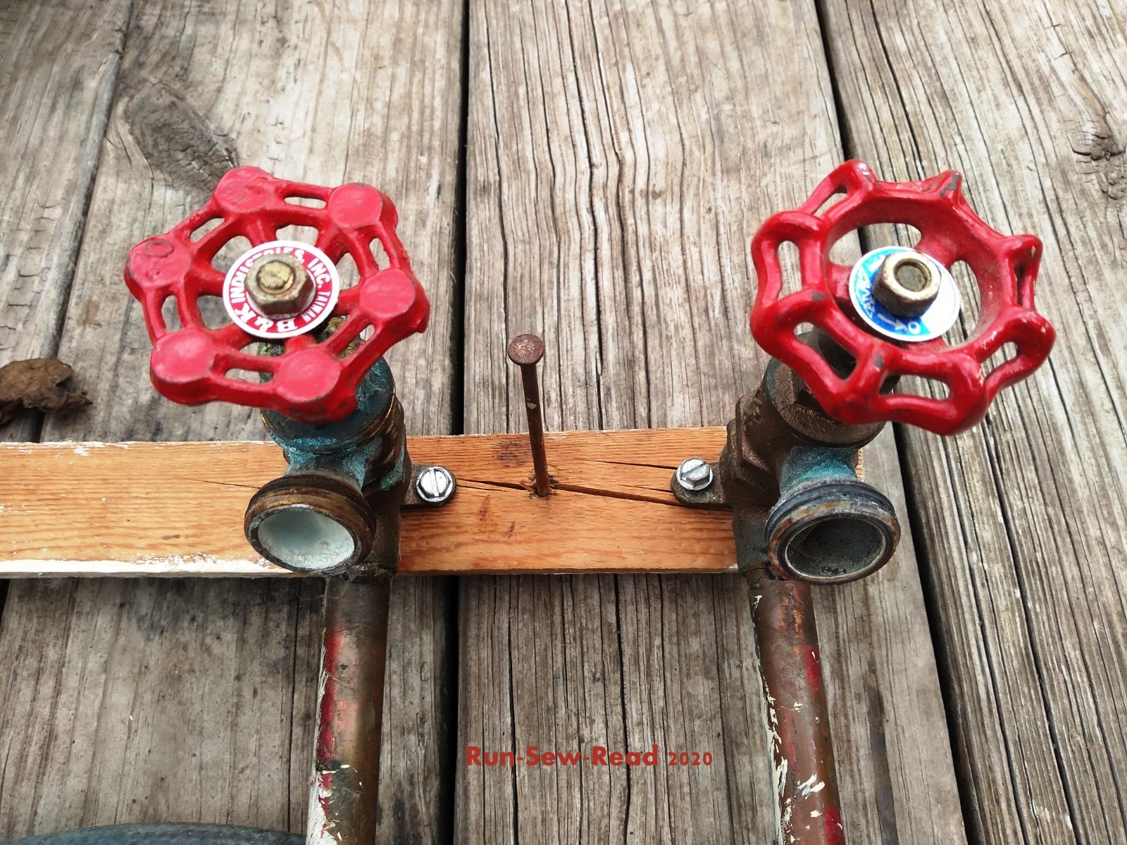 New washing machine shut off valves (and more) – run | sew | read